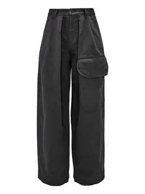 JW Anderson Organic Cotton Loose Fit Trousers - Grey