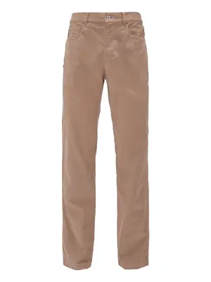 JW Anderson Straight Leg Cotton Trousers - Neutrals