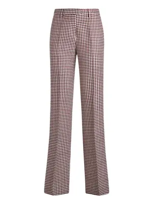 Etro Straight-leg Tailored Trousers - White