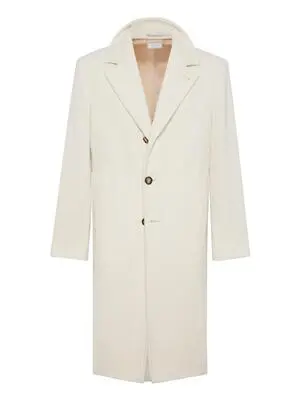 BRUNELLO CUCINELLI Brunello Cucinelli Long Ribbed Cashmere Coat