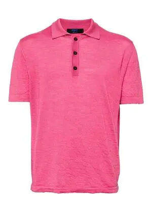 Kiton Short-sleeve Polo Shirt - Pink