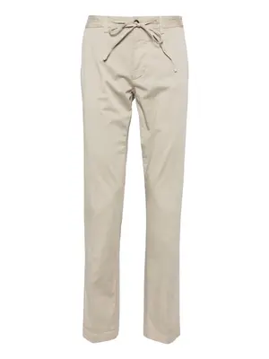 CORNELIANI Drawstring Straight-Leg Trousers