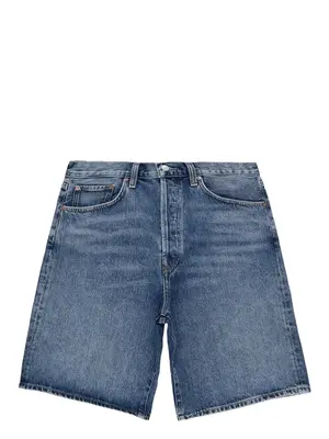 AGOLDE AGOLDE Wide-Leg Denim Shorts