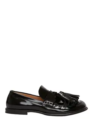 JW Anderson Tassel-detail Moccasins - Black