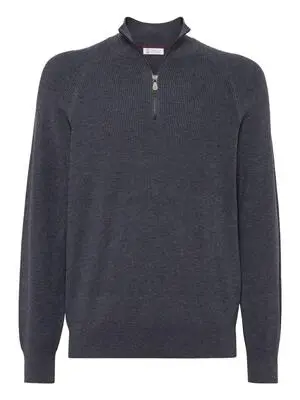 Brunello Cucinelli Long-sleeve Jumper - Grey
