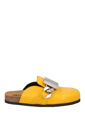 JW Anderson Leather Mules - Yellow