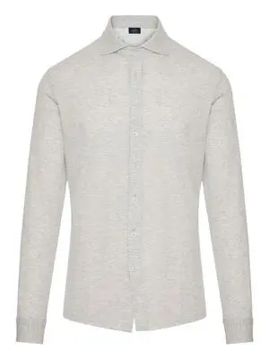 BARBA NAPOLI Button-up Shirt - Grey