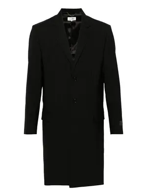 MAISON MARGIELA Panelled Single-breasted Coat - Black