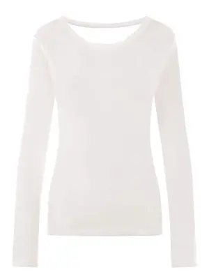 YOHJI YAMAMOTO Yohji Yamamoto Cut-Out Cotton Top