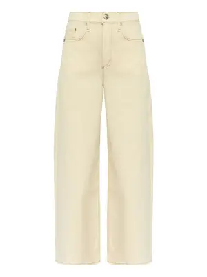 Rag & Bone Sofie High-rise Wide-leg Jeans - Neutrals