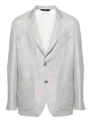 Brioni Single-breasted Blazer - Grey