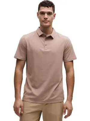 Lululemon Showzero™ Slim-fit Polo Shirt Ashen Rose