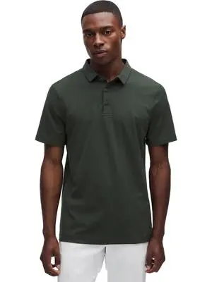 Lululemon Showzero™ Slim-fit Polo Shirt Rainforest Green