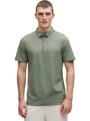 Lululemon Showzero™ Slim-fit Polo Shirt Willow Leaf