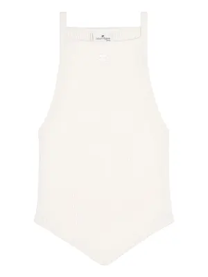 COURREGES Signature Top - White