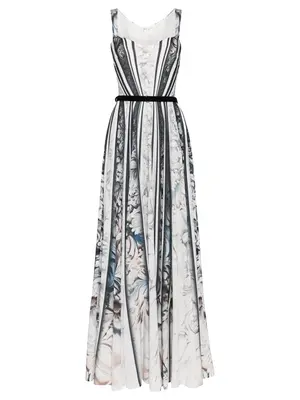 SAIID KOBEISY Saiid Kobeisy Graphic-Print Gown
