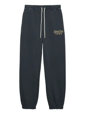 MSGM Logo-printed Jogging Trousers - Grey