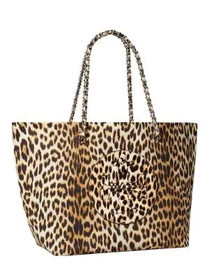 Tory Burch Ella Printed Chain Tote Multi