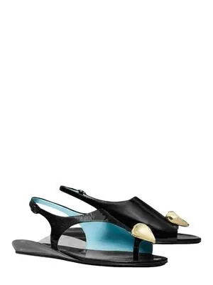 Tory Burch Patos Slingback - Nero