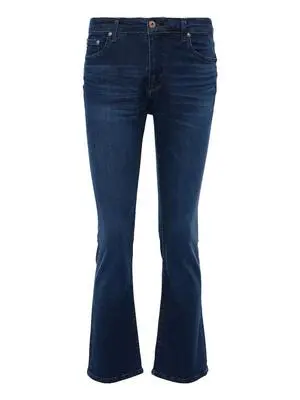 Ag Jodi Crop Flared Jeans - Blue