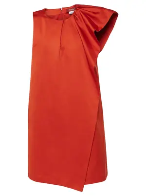 Max Mara Edmea Gathered Minidress - Red
