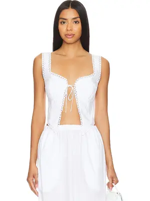 Majorelle Kismet Top - Ivory