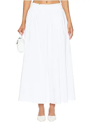 Tularosa Donna Maxi Skirt - White