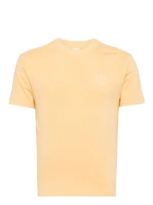 GROUND ZERO Logo-print T-shirt - Yellow