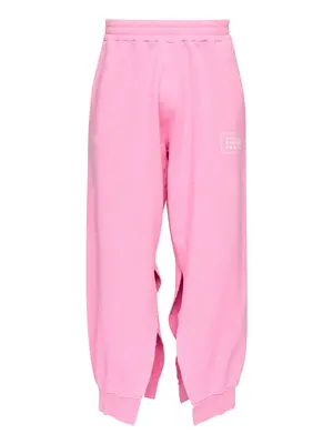 MAISON MARGIELA Slit Loose-fit Track Pants - Pink
