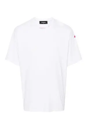 Dsquared2 Logo-print Cotton T-shirt - White