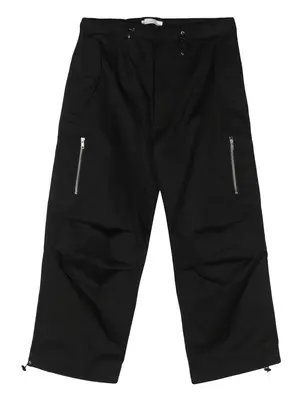 Random Identities Berlin Drop-crotch Trousers - Black