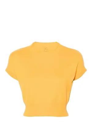 TEDDY CASHMERE Teddy Cashmere Genova Top Yellow