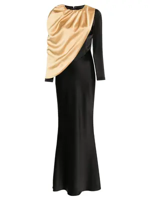 V:PM ATELIER Bonnie Maxi Dress - Black