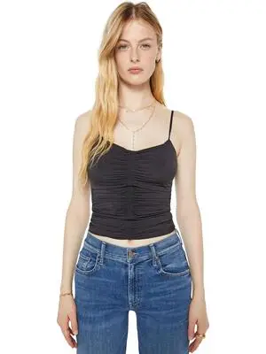 MARIA CHER Aria Tank Top Black