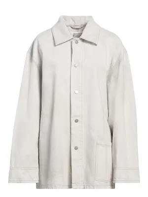 MAISON MARGIELA Denim Overshirt - White