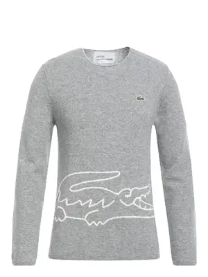 LACOSTE X COMME DES GARÇONS SHIRT Wool Sweater - Grey