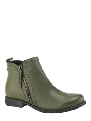 SPRING STEP SHOES Oziel Bootie - Olive Green Leather