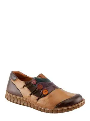 SPRING STEP SHOES Spring Step Neeta Slip-On Sneaker Camel Multi