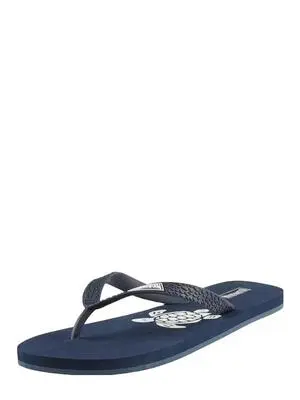 Vilebrequin Turtle Beach Flip Flops - Marine 2