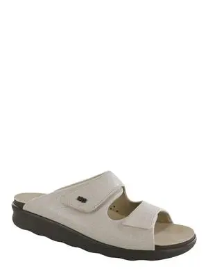 SAS Cozy Slide Sandal - Web Linen