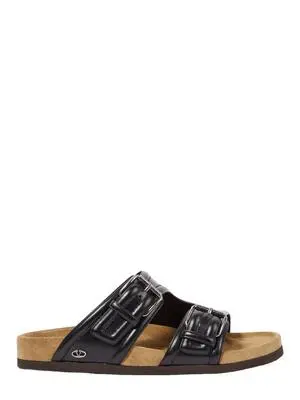 Valentino Garavani Fussfriend Leather Sandals - Black