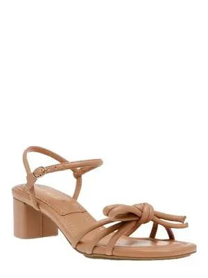 Anne Klein Strappy Sandals - Tan