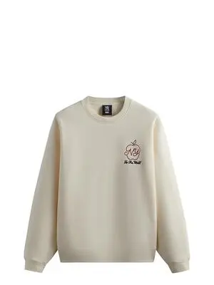 Kith Kith New York To The World Nelson Crewneck Cream
