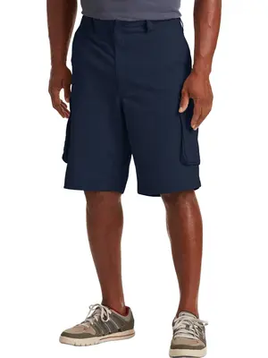 TRUE NATION BY DXL True Nation By DXL Relaxed-Fit Cargo Shorts Navy