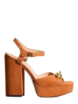 COACH Restored Nicolette Sandal - Burnished Amber