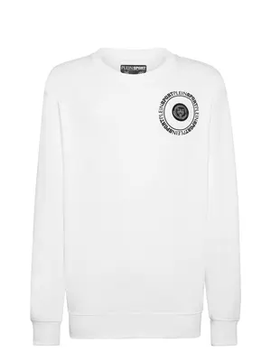 PLEIN SPORT Carbon Tiger Sweatshirt - White