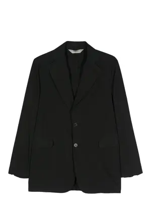Barena Venezia Single-breasted Cotton Blazer - Black