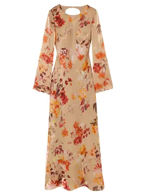 Aje Transept Floral-print Maxi Dress - Multi