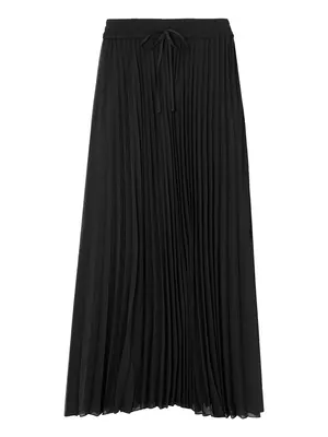 PETER DO Peter Do Pleated Chiffon Maxi Skirt