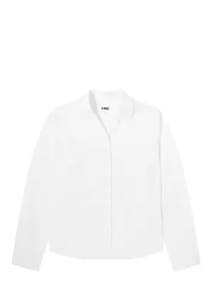 You Must Create Annie Pleated Back Shirt - White